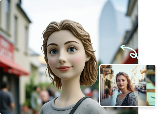 AI Clay Filter | Agrega efectos artísticos de arcilla a tus fotos al instante