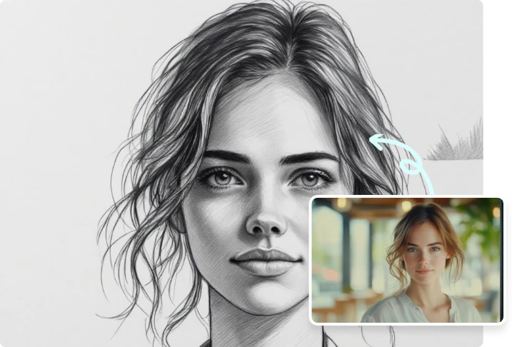 Foto tot lijntekening. Maak van je foto in seconden een prachtige lijntekening