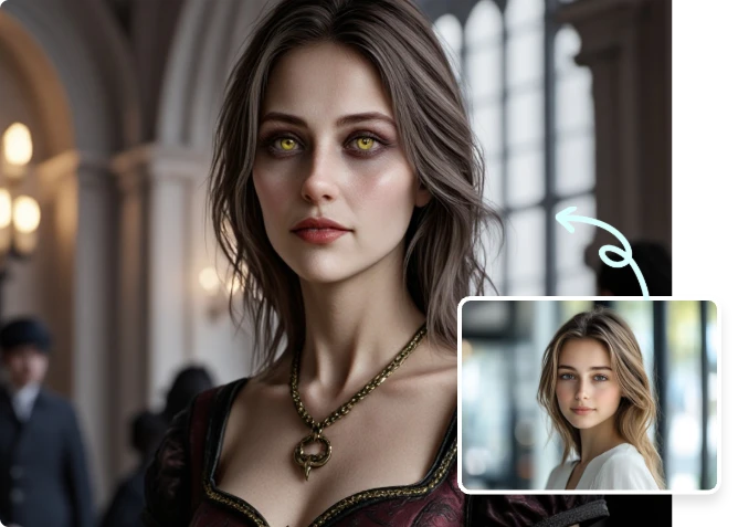 Vampire Filter | Transform Your Photo into a Vampire Portrait Instantly