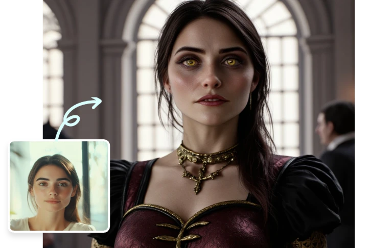 Vampire Filter | Transform Your Photo into a Vampire Portrait Instantly