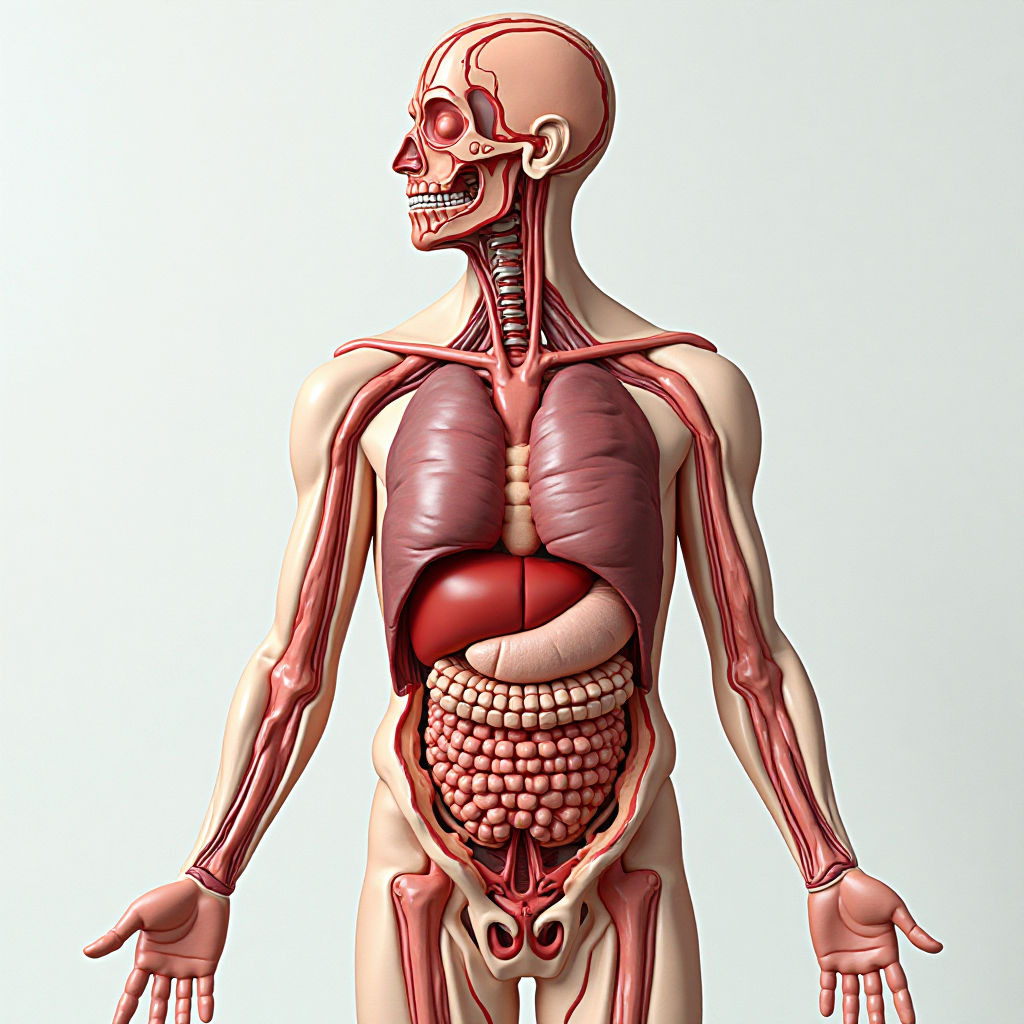 Internal Organs Human Body Structure