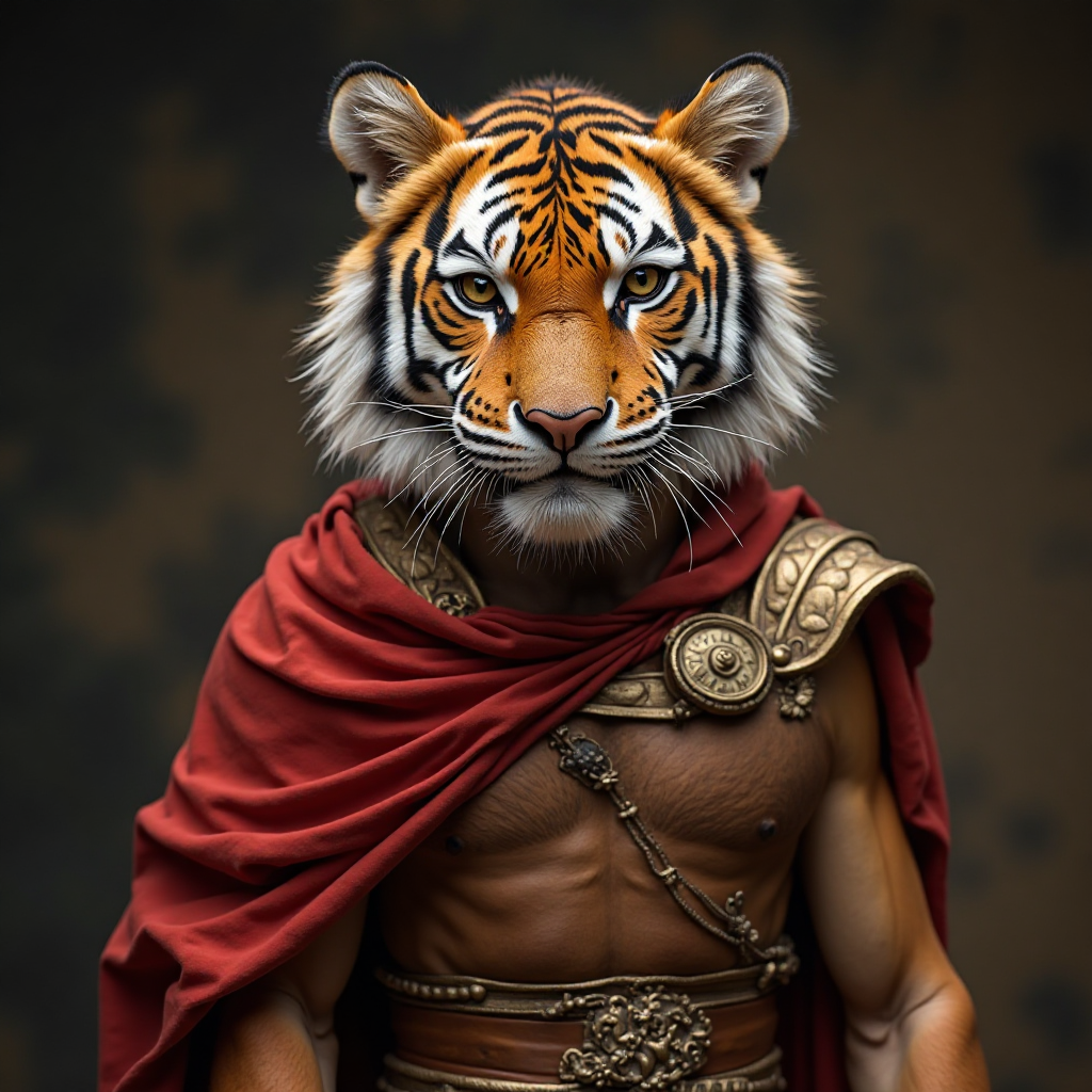 La Mã cổ trang hổ lịch sử động vật hoang dã